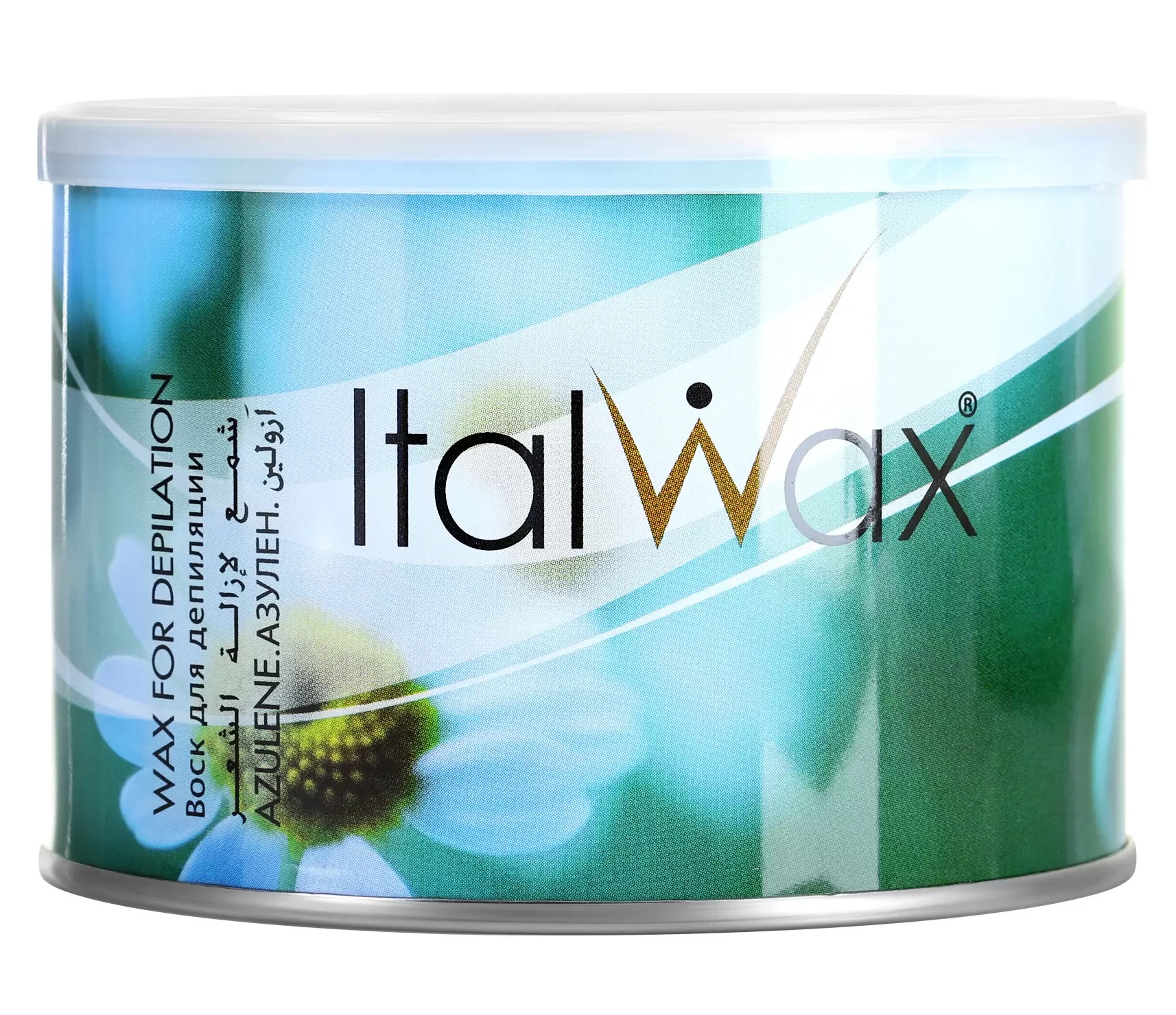 Купить ItalWax Natura Азулен теплый воск в банке (400мл) - на Dizion.ru